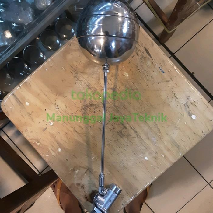 Jual floating valve / pelampung tangki stainless 304 3/4" inch / DN 20 ...