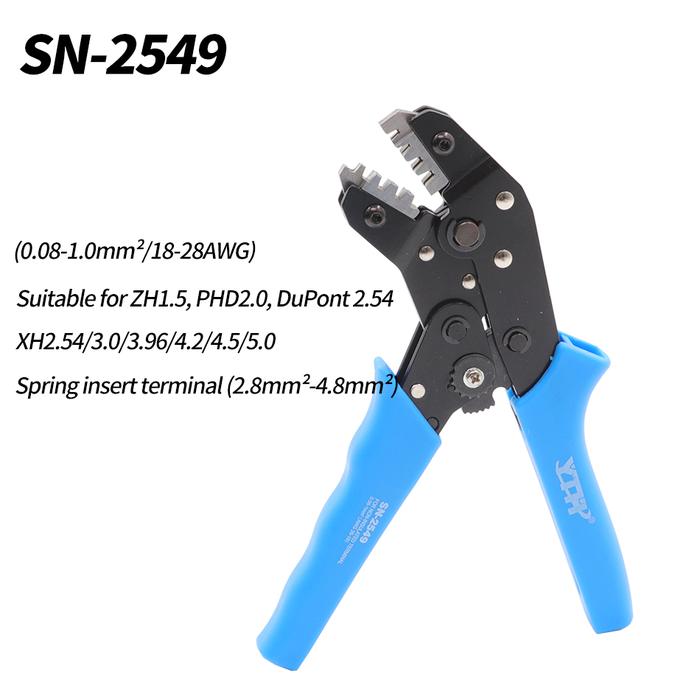 Jual Tang Crimping Konektor Dupont XH 2.54mm Molex SN-01BM SN-01B SN ...