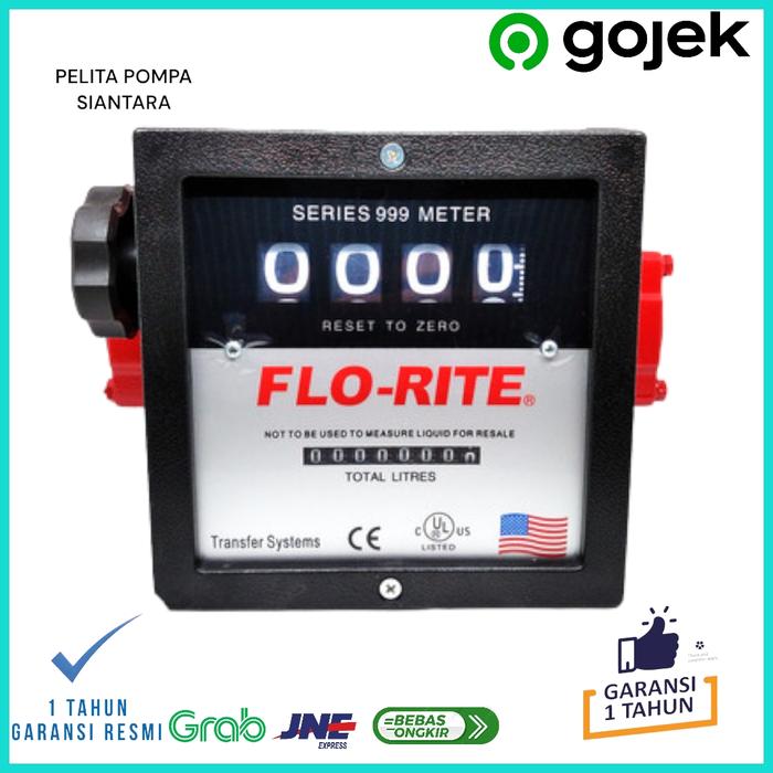 Jual FLOW METER SOLAR FLO-RITE 1,5 INCH SERIES 999 METER - Jakarta ...