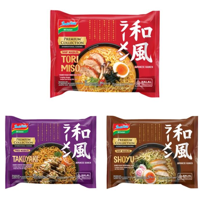 Jual Indomie Premium Collection Japanese Ramen 5 pcs - Jakarta Utara ...