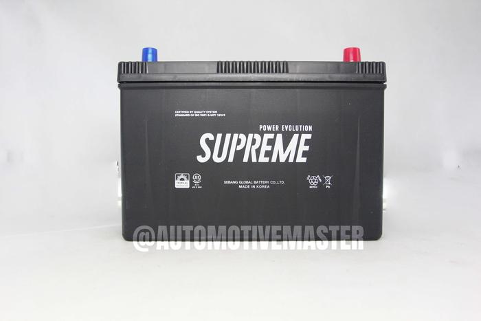 Jual Aki/Accu Battery SUPREME MF N70ZL CODE 95D31L Made in Korea ...
