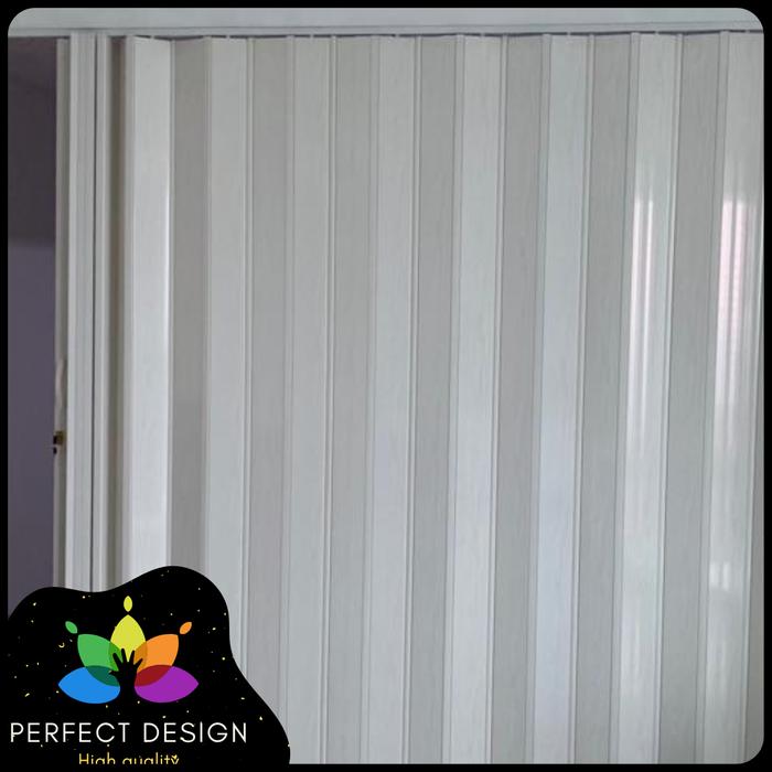 Jual Folding Door PVC / Pintu Folding Door Sekat Ruangan / Bahan PVC ...