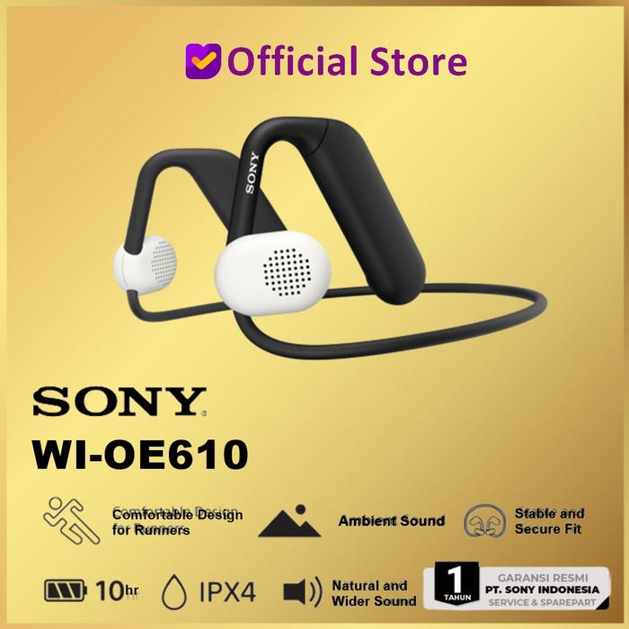 Promo Sony WI-OE610 OE 610 WI0E610 Float Run Open-Ear Wireless Headphones Cicil 0% 3x - Jakarta ...