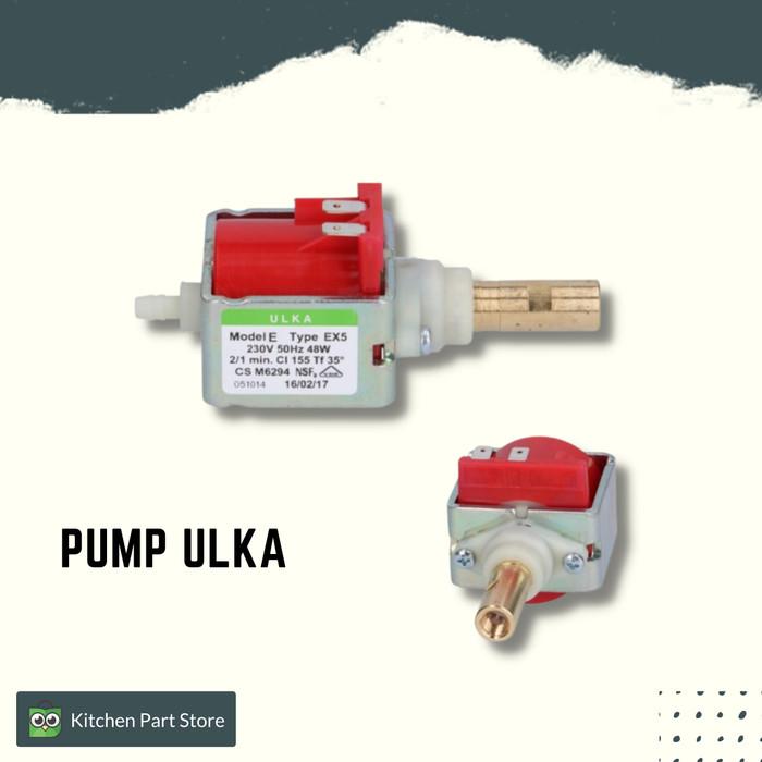 Jual ULKA Vibration Pump EX5; 230V/48W Untuk mesin kopi domestik - ULCA ...
