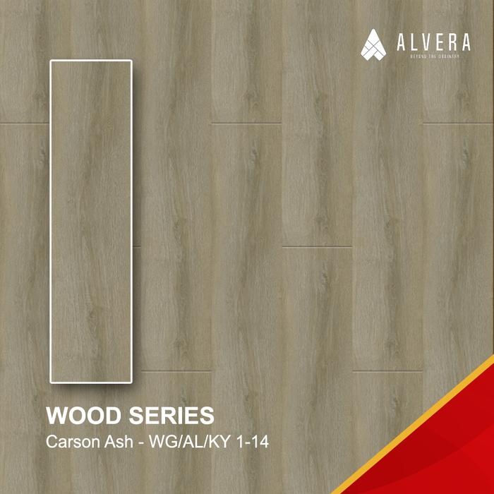 Jual Lantai Vinyl Alvera 2mm Wood & Stone Series Per Box - Carson Ash ...