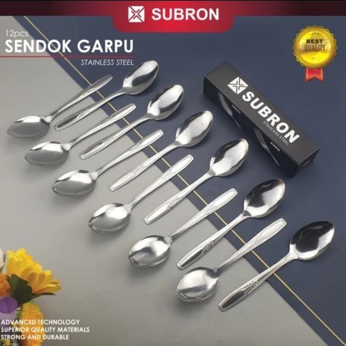 Jual Sendok Makan Stainless Subron 1 Lusin - Kota Semarang - Tirta ...