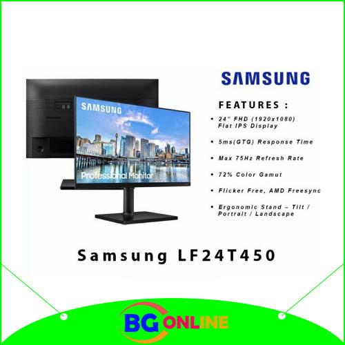 Jual Monitor LED Samsung F24T450 IPS Full HD HDMI DP for PC - Jakarta ...