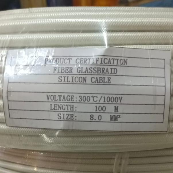Jual KABEL HEATER TAHAN PANAS 6MM 300 DERAJAT / KABEL NVYIN TAHAN PANAS ...
