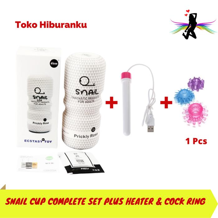 Jual Snail Cup complete set Plus Heater Rod dan Cock Ring Alat Bantu ...