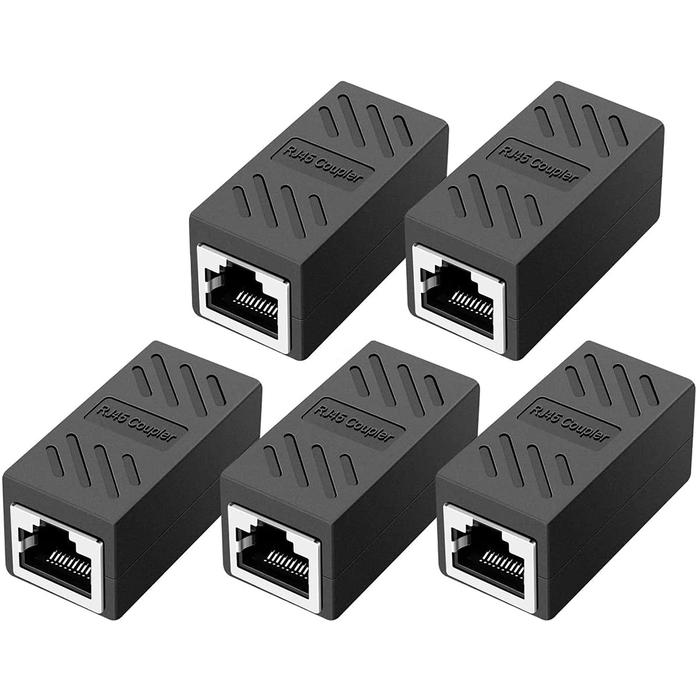 Jual Barel RJ45 1 ke 1 / barel rj45 besi hitam / barel rj45 besi ...