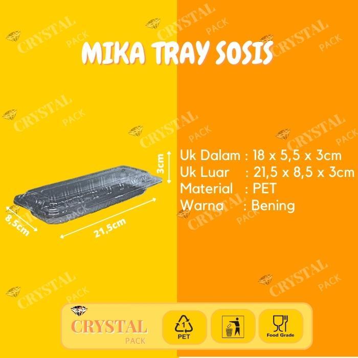 Promo Mika Sosis Mika Hot dog Pack 50pcs Tray Sosis Bening Murah - Kota Tangerang - Crystal Pack ...