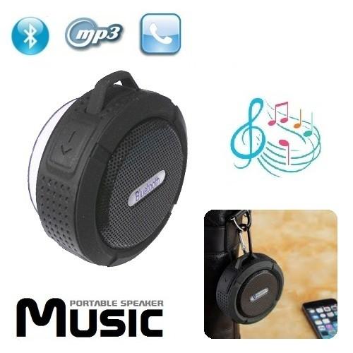 Jual Portable Mini Bluetooth Speaker Bulat Support MP3 Player Rev-01 ...