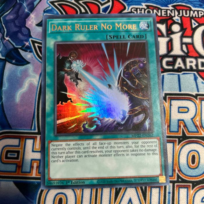 Jual Dark Ruler No More MP22-EN262 Ultra Rare - Kab. Tulungagung ...