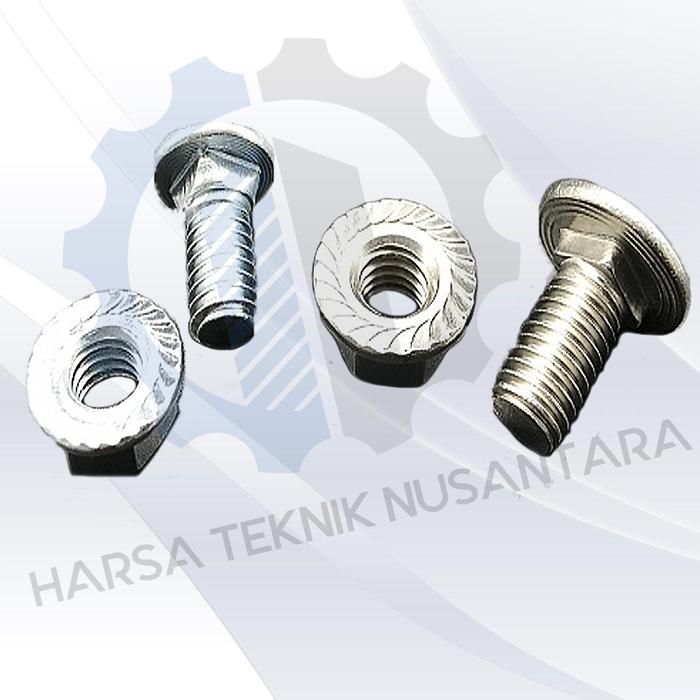 Jual MUR BAUT KABEL TRAY (LEHER KOTAK) M8 x 15 - Kab. Bandung Barat ...