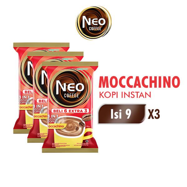 Jual Neo Coffee Kopi Instan Coffee Mocchacino 20 gr isi 9 sachet x ...