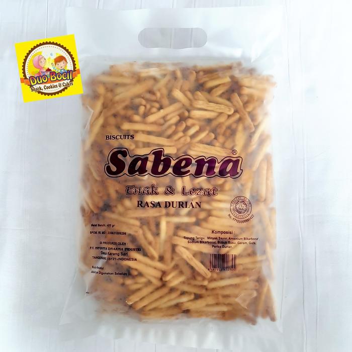 Jual Biskuit Sabena rasa DURIAN 400 Gram - Kota Depok - DUO BOCIL SNACK | Tokopedia