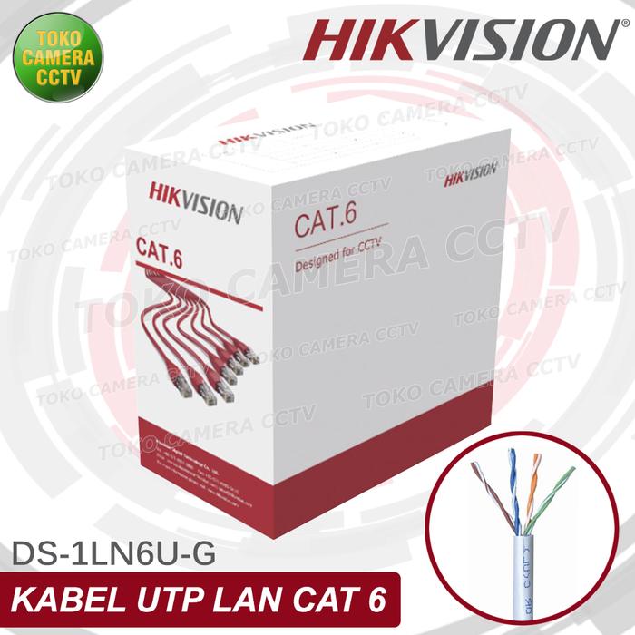Jual KABEL LAN CAT6 HIKVISION CAT 6 HIKVISION DS-1LN6U-G PER ROLL 300 METER - Jakarta Barat ...