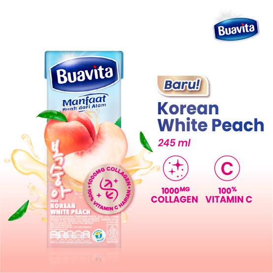 Promo Buavita Korean White Peach 245ml - Jakarta Utara - Rumah Rasa Food | Tokopedia
