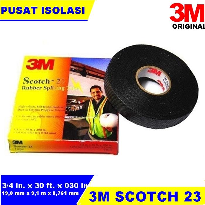 Jual 3M Scotch 23 Rubber Tape - Jakarta Barat - PUSAT ISOLASI TAPE ...