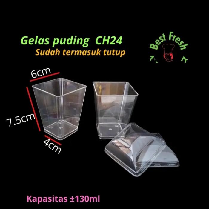 Jual cup puding akrilik ch 24 jelly - Jakarta Selatan - Riky Plastik ll ...