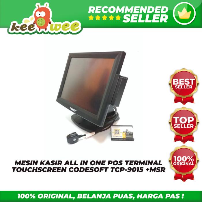 Jual MESIN KASIR ALL IN ONE POS TERMINAL TOUCHSCREEN CODESOFT TCP-9015 MSR - Kota Malang ...