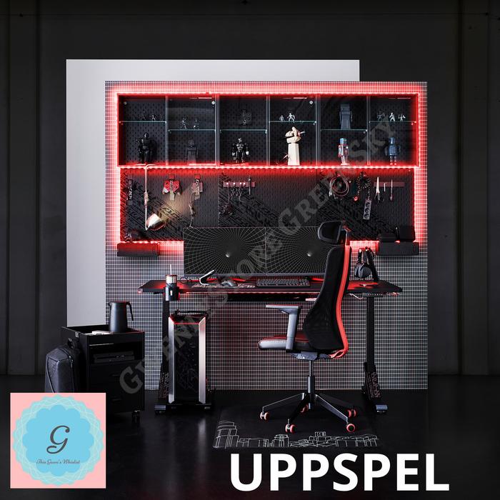 Jual Meja Komputer Premium Gaming Professional Gamer Adjustable Height ...