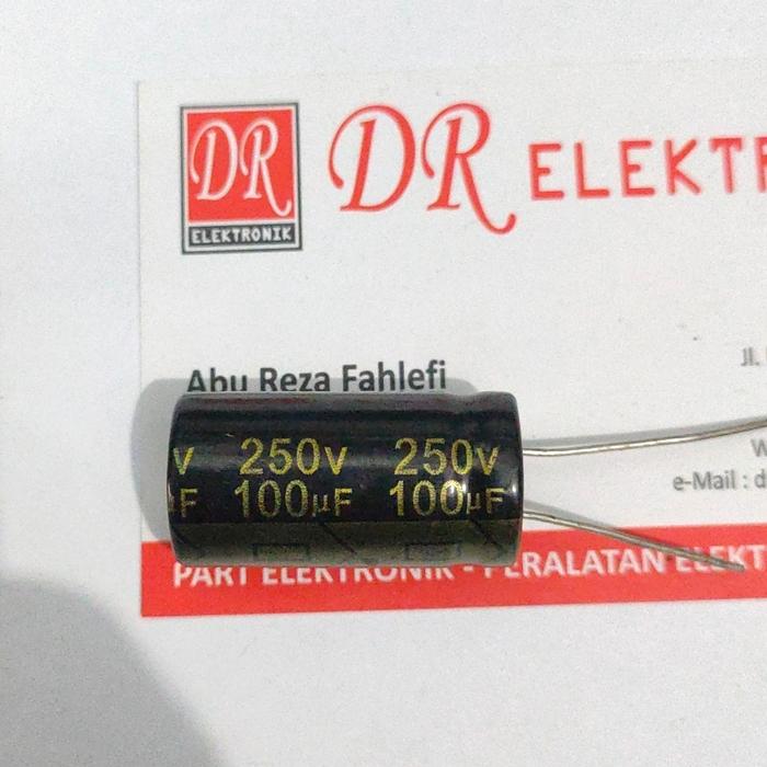 Jual Elco Elko Capasitor Kapasitor 100uf 250v 100 uf 250 250volt 250v volt - Kota Depok - DR ...