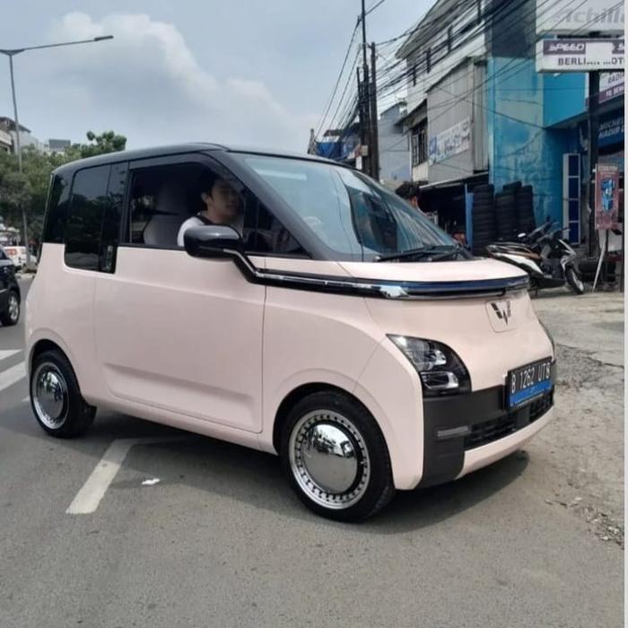 Jual Velg hsr mirror ring 14 velg mobil wuling air ev agya brio calya ...