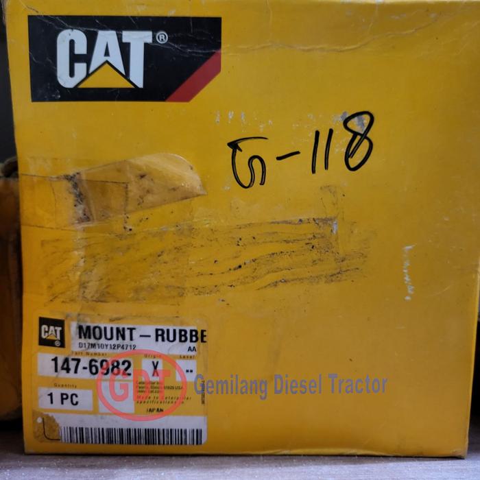 Jual MOUNT RUBBER 147-6982 CAT - Jakarta Pusat - dieseltractor | Tokopedia