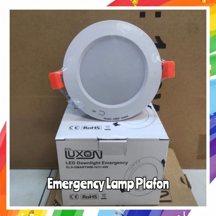 Jual Downlight Emergency Light Plafon LED luxon 3W Lampu Darurat - Jakarta Barat - GSSonline ...