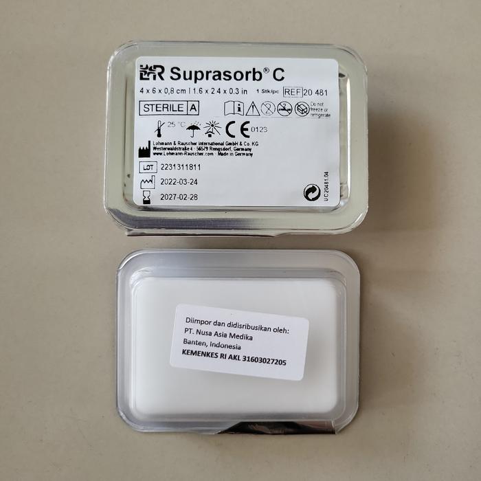 Jual Suprasorb C 4x6 Collagen Wound Dressing / Untuk Luka Diabetes Di ...