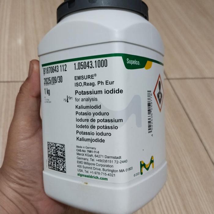 Jual potassium iodide // kalium_iodida 500 gram - Jakarta Utara ... Jual potassium iodide // kalium_iodida 500 gram - Jakarta Utara ...