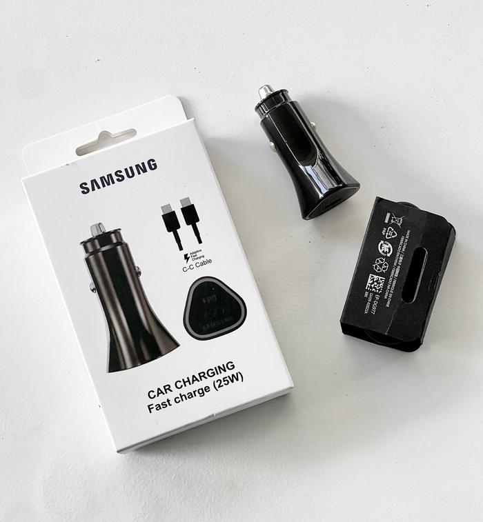 Jual ORIGINAL SAMSUNG CAR CHARGER TYPE C 25W 3A SUPER FAST CHARGING ...