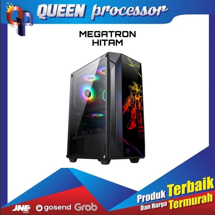 Jual CASING GAMING RAPTOR TRANSFORMERS MEGATRON BLACK - CASING GAMING ...