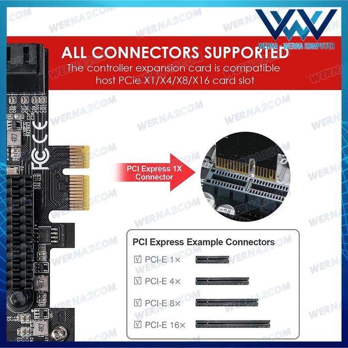 Jual Pcie Sata Iii 8 Port Expansion Card . Pci Express Sata 3 Netline ...