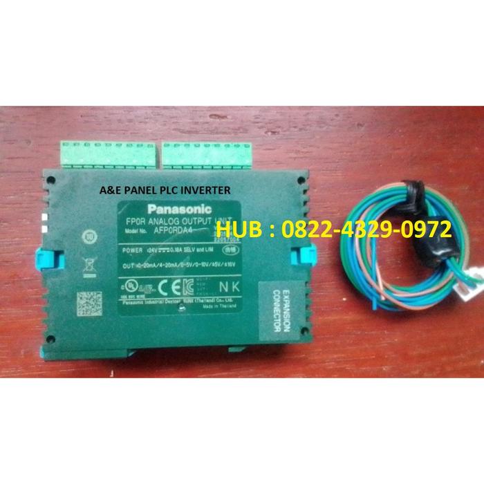 Jual PLC Panasonic AFP0RDA4 AFPORDA4 FP0R-DA4 FP0R DA4 replace FP0 FPO A04V - Kota Surabaya - A ...