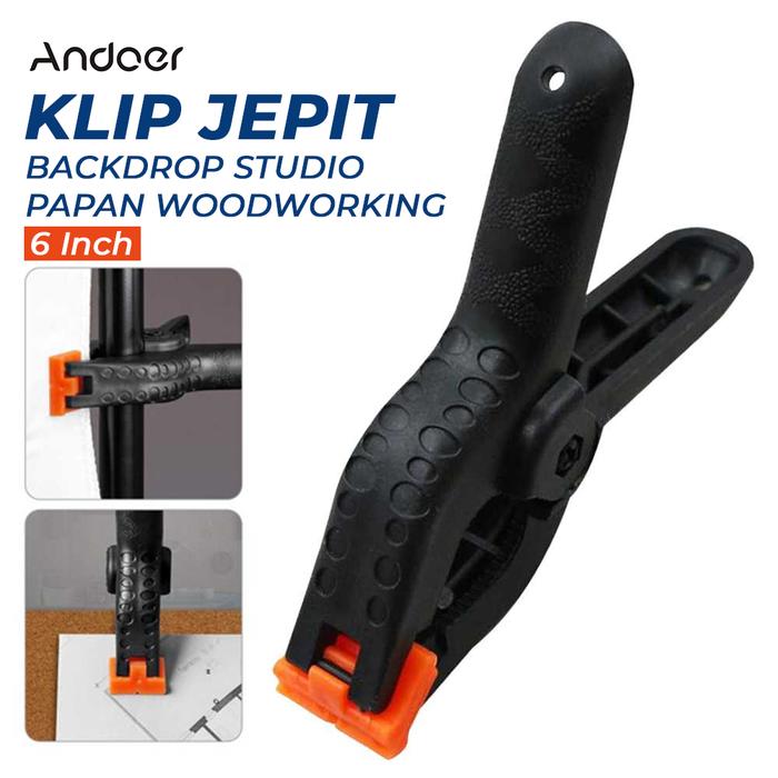 Jual Klem Kayu 6 inci Serbaguna Clamp Besi Kaca Kertas Triplek Catok ...