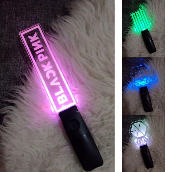 Jual LIGHTSTICK GLOWSTICK CUSTOM 15 WARNA LIGHT STICK CUSTOM KPOP ...