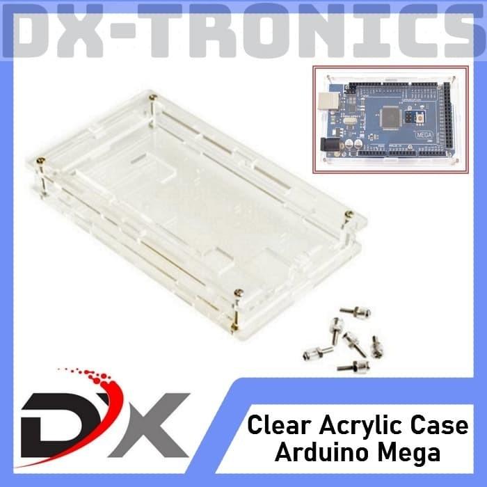 Jual Acrylic Case Mega 2560 R3 and CH340 Transparent Box Enclosure ...