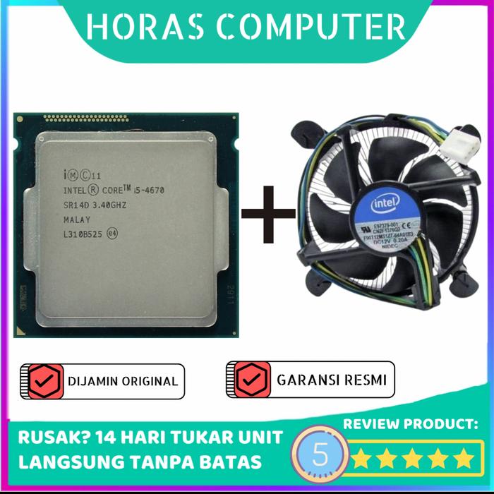 Core intel 6MB 80646 i5-4670