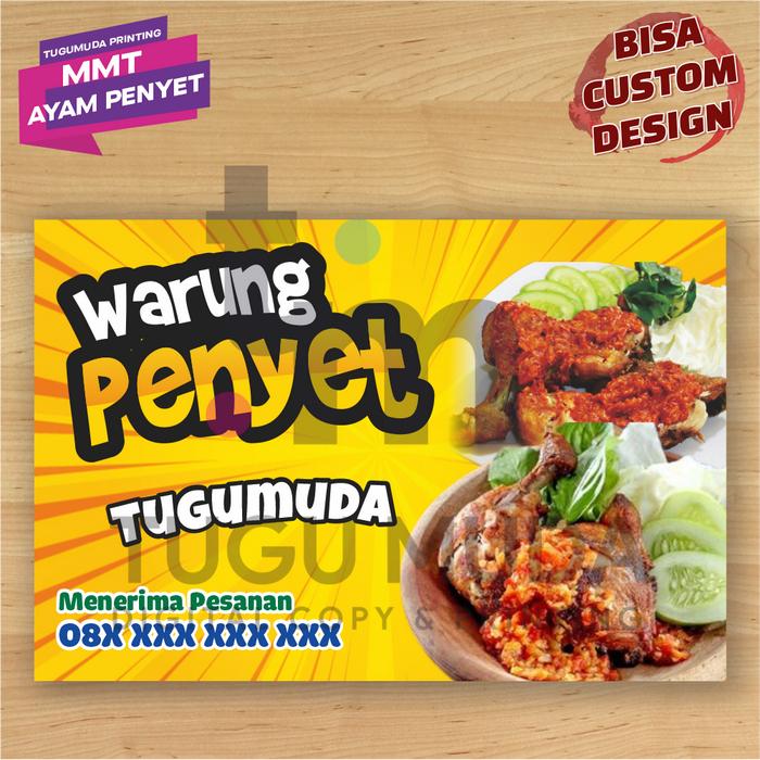 Jual Cetak Spanduk|Banner|MMT-JUAL AYAM GORENG-TAHU TEMPE-SAMBAL MATAH ...