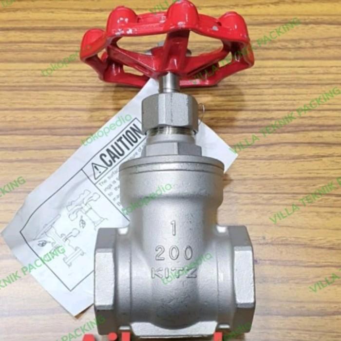 Jual Gate Valve Kitz Stainless Drat 2" inch SS304 class 200 - Jakarta ...