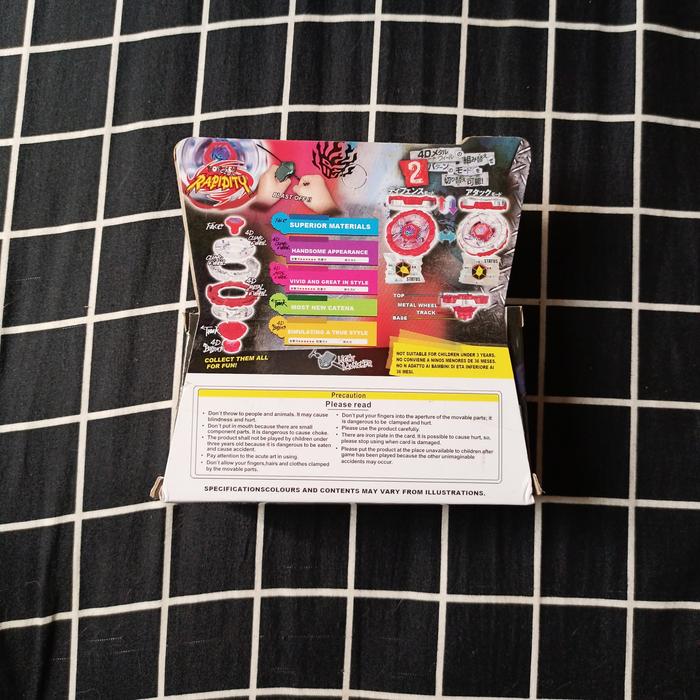 Jual Beyblade Metal Fight Fusion Hades Merk Hongyi Di Seller Velvet ...