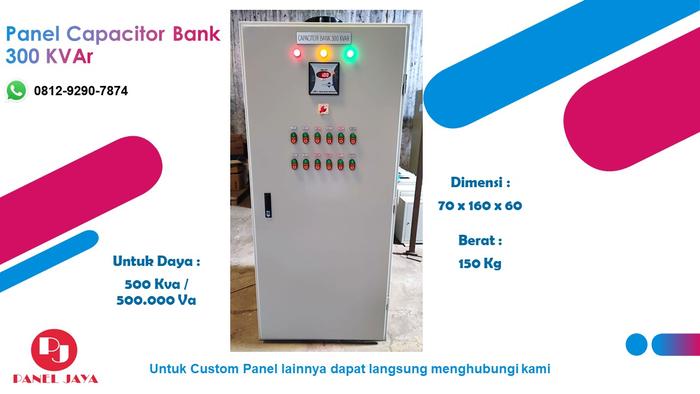Jual Panel Kapasitor Bank 300 KVAr (12 Step) - Jakarta Barat - Panel Jaya Electric | Tokopedia