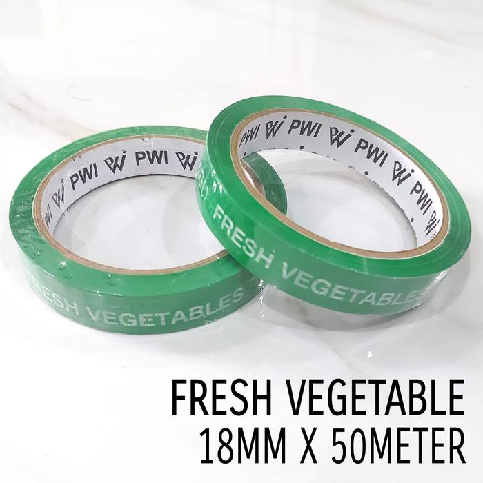 Jual Solasi Pengikat Sayuran Segar Isolasi Fresh Vegetable PWI 18mm x ...