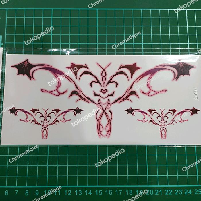 Jual Tattoo Temporary Cosplay - Tattoo Temporary Model 3 Succubus ...