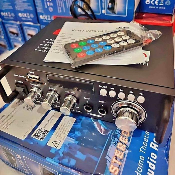 Jual Hi Fi Mini Power Amplifier Stereo 2 Channel Spiker 20w Dc 12v ...