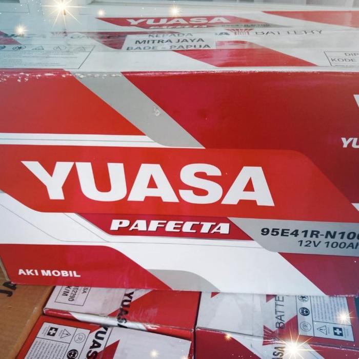 Jual Aki Basah Yuasa Pafecta N100 12V 100Ah - Kota Surabaya - Sumber Jaya Surabaya | Tokopedia