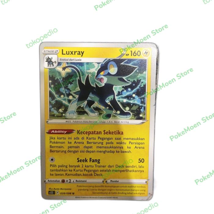 Jual Luxray - Pokemon TCG Indonesia - Kab. Situbondo - PokeMoen Store ...