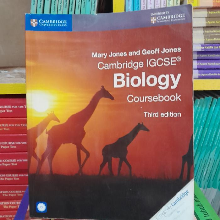 Jual CAMBRIDGE IGCSE BIOLOGY COURSEBOOK THIRD EDITION - Kota Depok ...